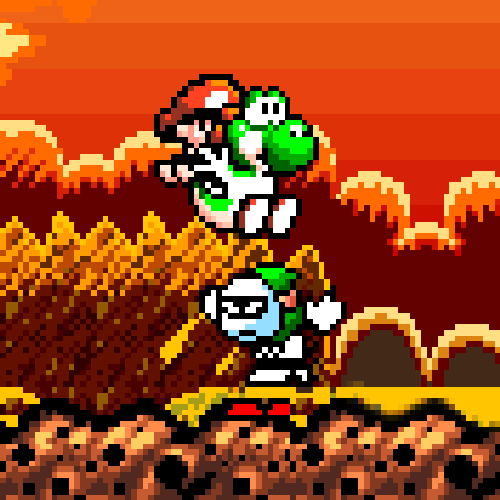 Yoshi'S Island Nintendo GIF - Find & Share on GIPHY