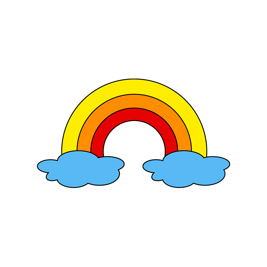 Sticker Rainbow Sticker For Ios And Android Giphy