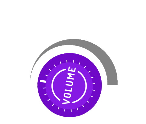 Volume Sticker by Letras for iOS & Android | GIPHY