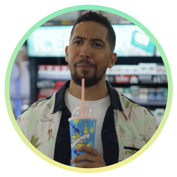 Sipping Neil Brown Jr Sticker by Insecure on HBO for iOS & Android | GIPHY