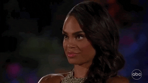 Michelle GIF by The Bachelorette - Find & Share on GIPHY
