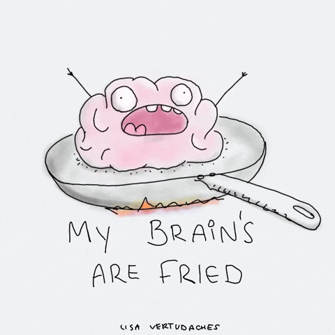 Fried GIF by Lisa Vertudaches - Find & Share on GIPHY