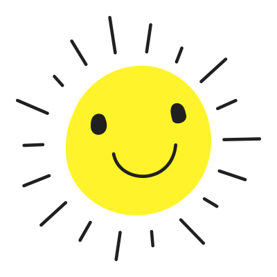 Sunny Day Smile Sticker by Big Lots for iOS & Android | GIPHY