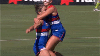 Aussie Rules Football Sport GIF by Western Bulldogs - Find & Share on GIPHY