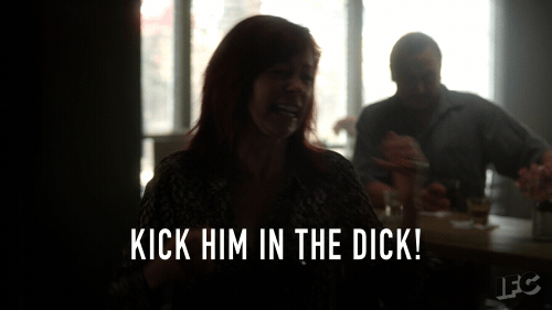 Kick-him GIFs - Get the best GIF on GIPHY