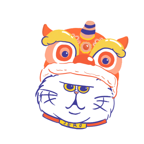 Lion Dance Sticker by Tenaga Nasional for iOS & Android | GIPHY