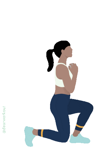 High Knees Exercise Gif