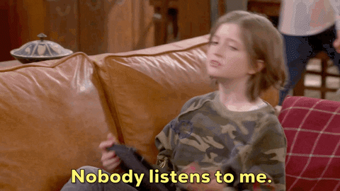 Nobody Listens GIFs - Get the best GIF on GIPHY