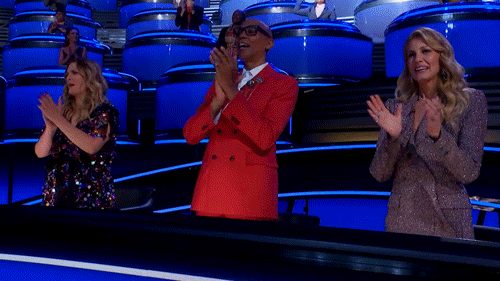 Excited Drew Barrymore GIF by CBS - Find & Share on GIPHY