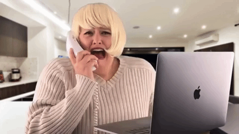 Screaming Woman GIFs - Get the best GIF on GIPHY