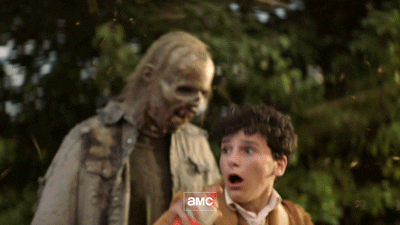 Walking Dead Zombie Gif