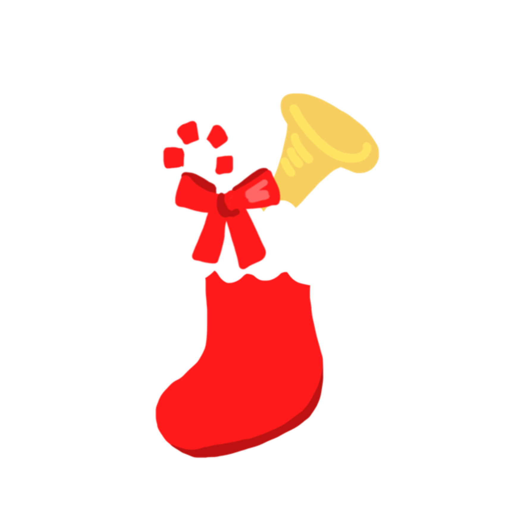 Santa Socks Sticker by Ivo Adventures for iOS & Android | GIPHY