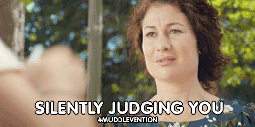 Judging Face Gif