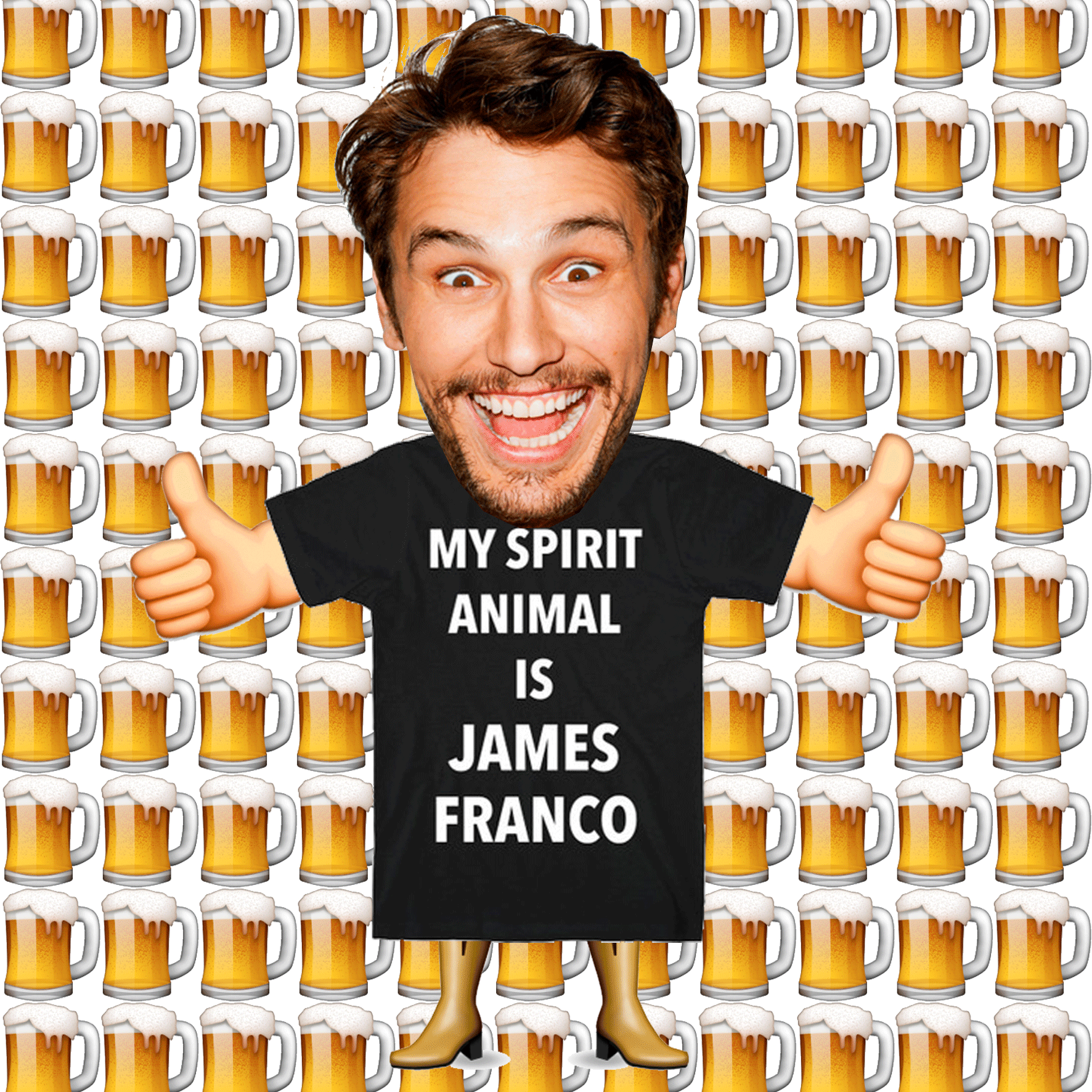 James Franco Emoji GIF by Anne Horel - Find & Share on GIPHY