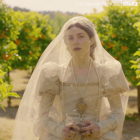 Wedding Dress Love GIF by The Spanish Princess - Find & Share on GIPHY