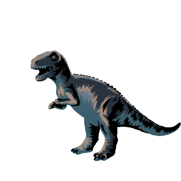 T Rex Fun Sticker by Coach for iOS & Android | GIPHY