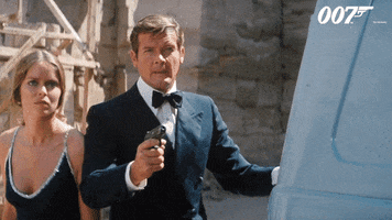 Roger Moore Eye Roll GIF by James Bond 007 - Find & Share on GIPHY