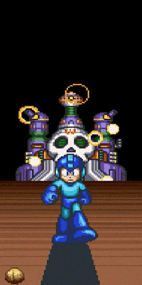 Dancando Megaman Gif