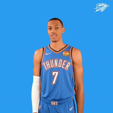 Oklahoma City Wink Gif By Okc Thunder Find Share On Giphy