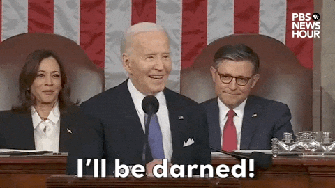 21 GIFs From the 2024 State of the Union by GIPHY News | GIPHY