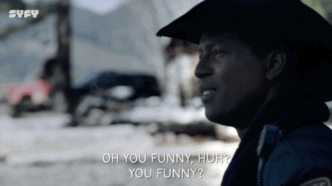 Sarcastic Sarcasm GIF by SYFY - Find & Share on GIPHY