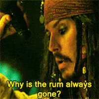Jack Sparrow Rum Gif