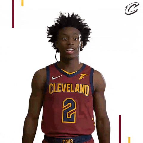 Collin Sexton Sport GIF by Cleveland Cavaliers - Find & Share on GIPHY