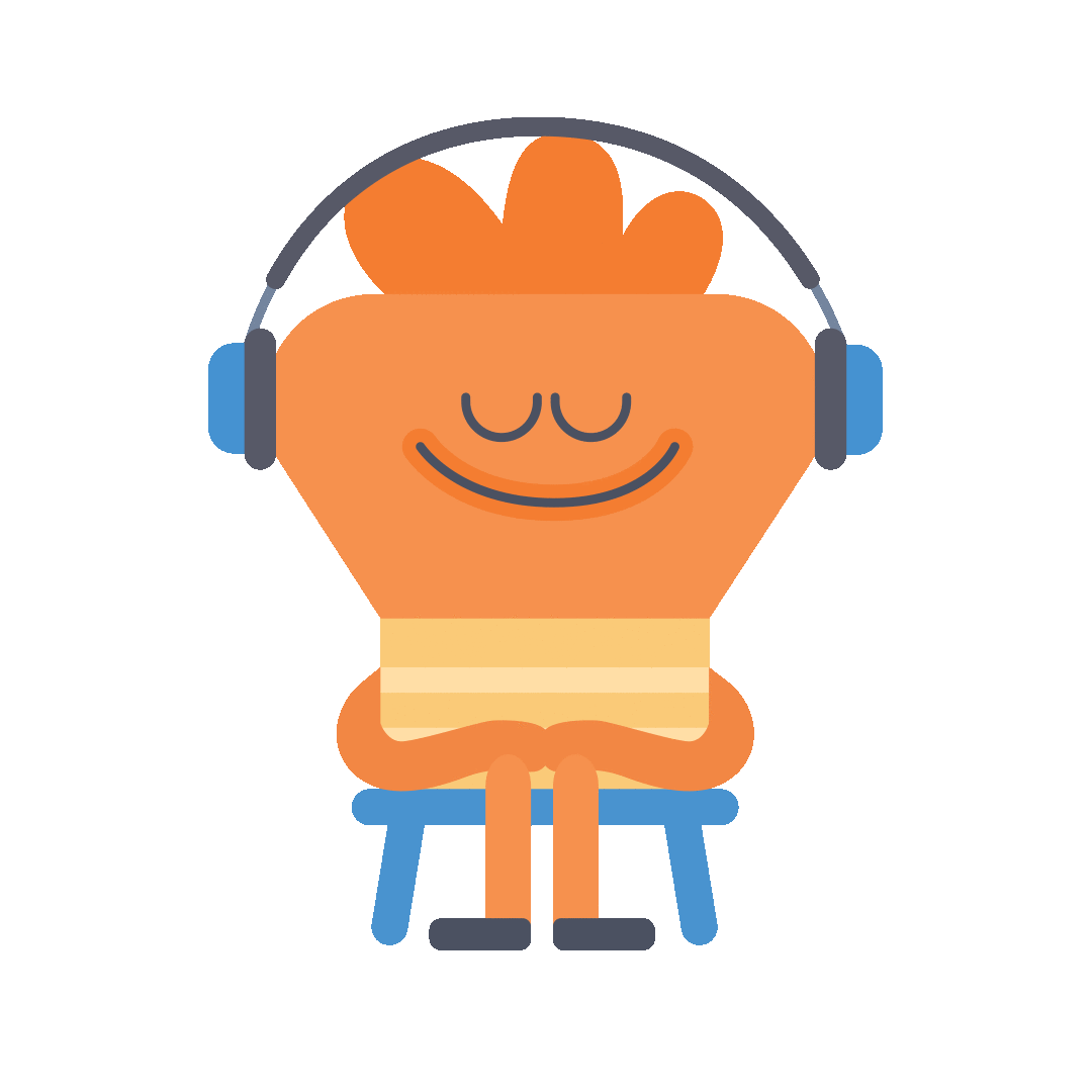 Meditate Sticker by Headspace for iOS & Android | GIPHY