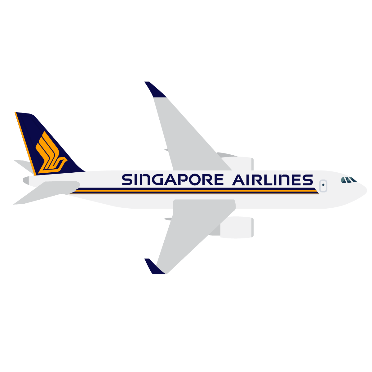 Travel Flying Sticker by Singapore Airlines for iOS & Android | GIPHY