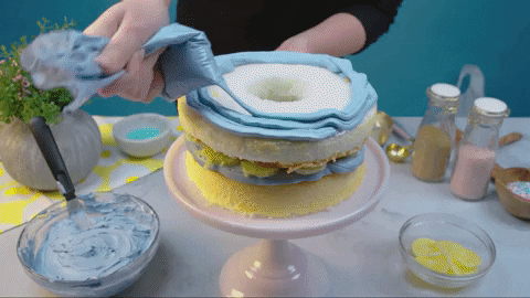 Birthday Cake Frosting GIF by evite - Find & Share on GIPHY