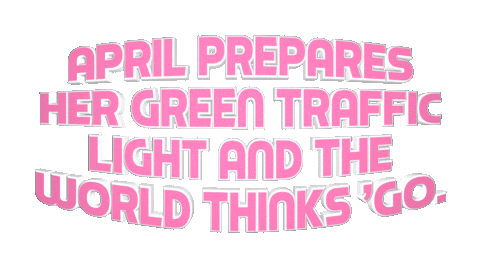 Happy April Sticker by OpticalArtInc. for iOS & Android | GIPHY
