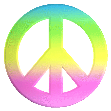 Peace Sign Heart Clipart Gif