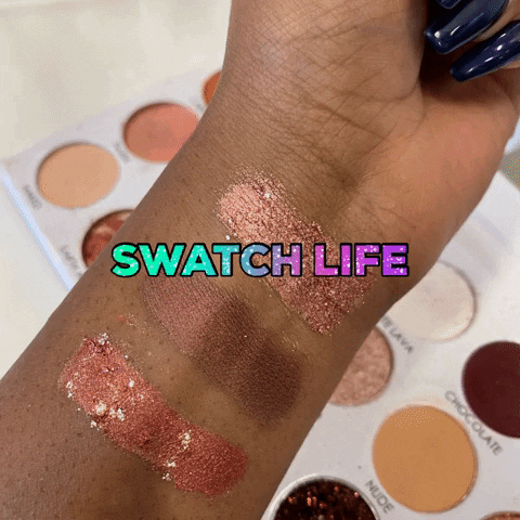 Eyeshadow Swatch GIF by aleibeauty - Find & Share on GIPHY