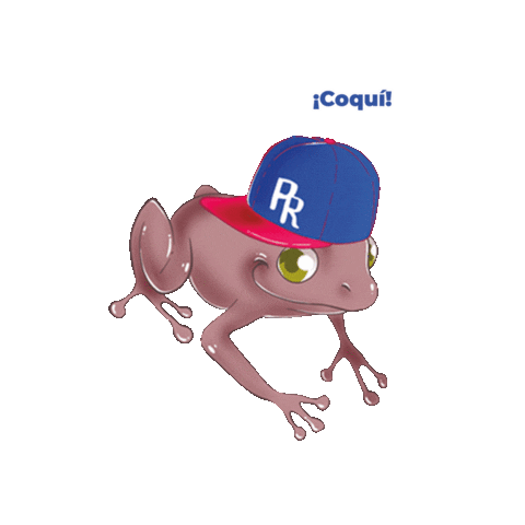 Puerto Rico Coqui Sticker for iOS & Android | GIPHY