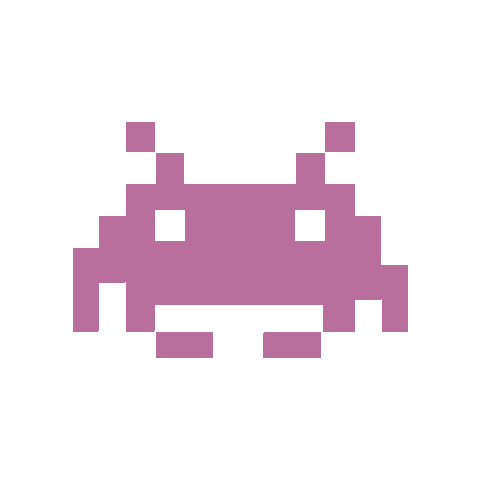 Space Invaders Alien Gif