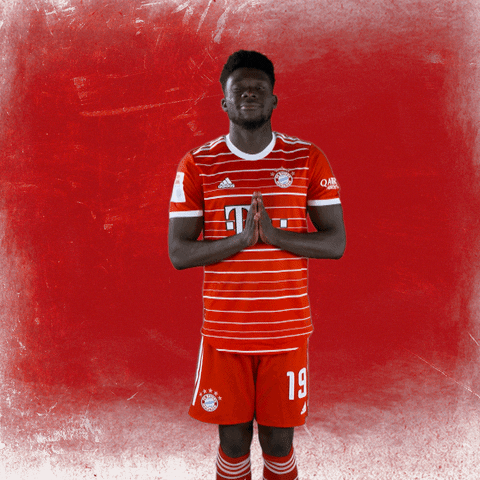 Greeting Alphonso Davies GIF by FC Bayern Munich - Find & Share on GIPHY