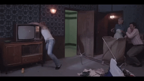 Smash Freak Out GIF by kykNET - Find & Share on GIPHY