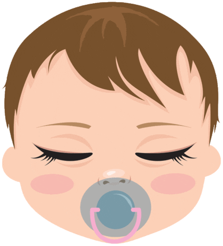 Baby Face Sticker by Nazaret Escobedo for iOS & Android | GIPHY