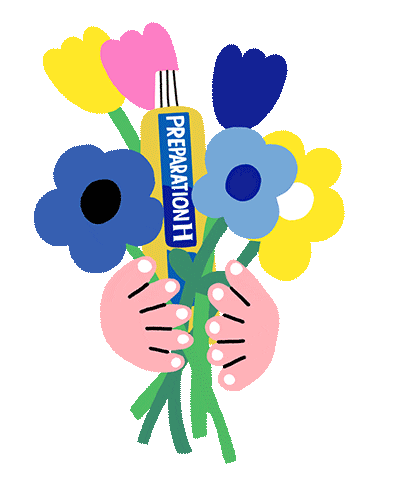 Relationships Hemorrhoids Sticker by Preparation H for iOS & Android ...