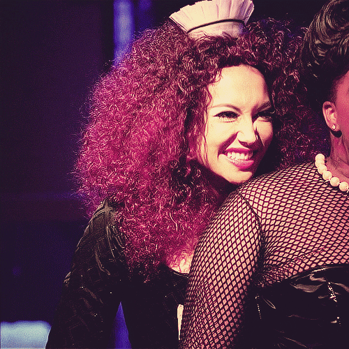 Gif Horror Roccioso Magenta Laughing Shut Upt! Rhps GIF Rocky