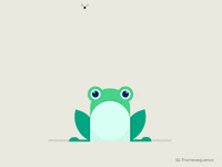 Frog Eating Fly Gif