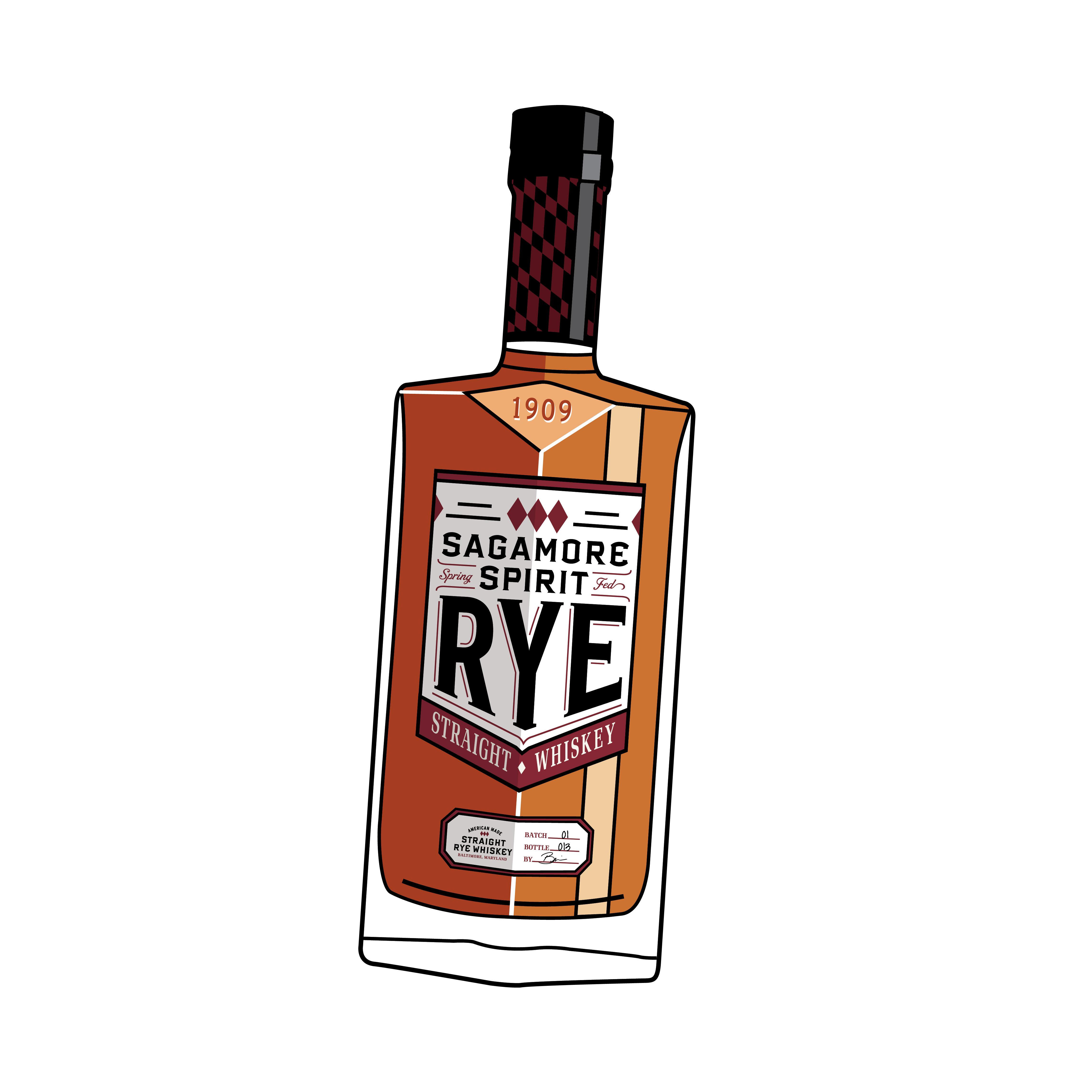 Whiskey Rye Sticker by Sagamore Spirit for iOS & Android | GIPHY
