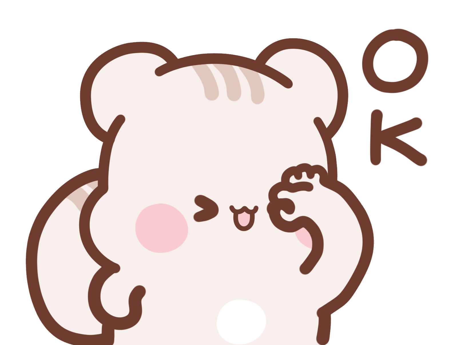 Happy Ok Sticker by SweetHouse for iOS & Android | GIPHY