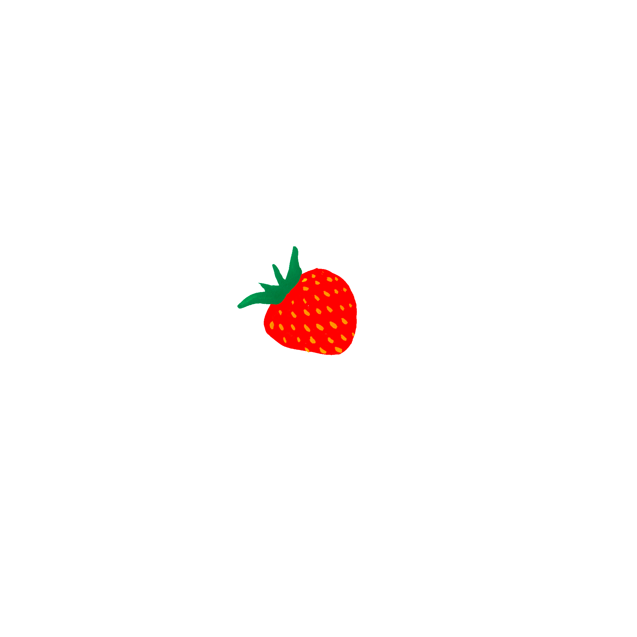 Fruit Strawberry Sticker for iOS & Android | GIPHY