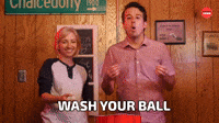 Washing-your-balls GIFs - Get the best GIF on GIPHY