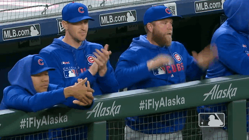 Celebrate Chicago Cubs GIF by MLB - Find & Share on GIPHY