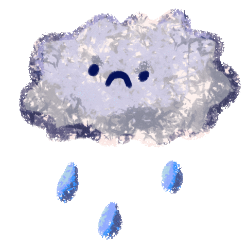 Sad Snow Cloud