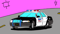 Animated Police Car Gif
