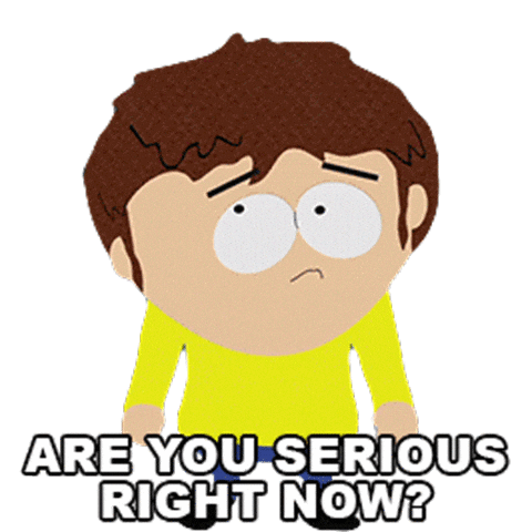 Jimmy Valmer Seriously Sticker by South Park for iOS & Android | GIPHY