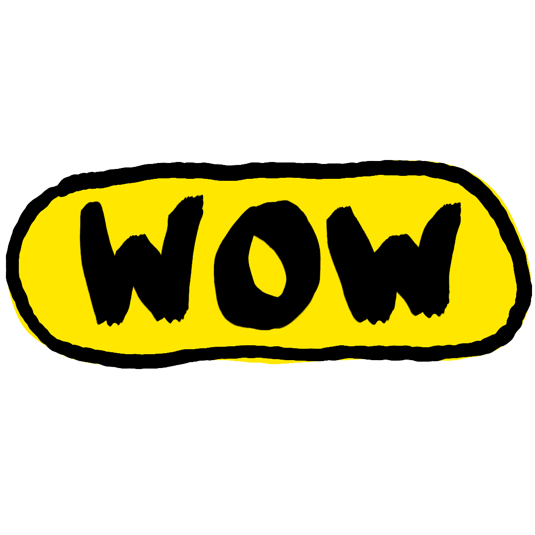 Wow Sticker by wolfmantrev for iOS & Android | GIPHY